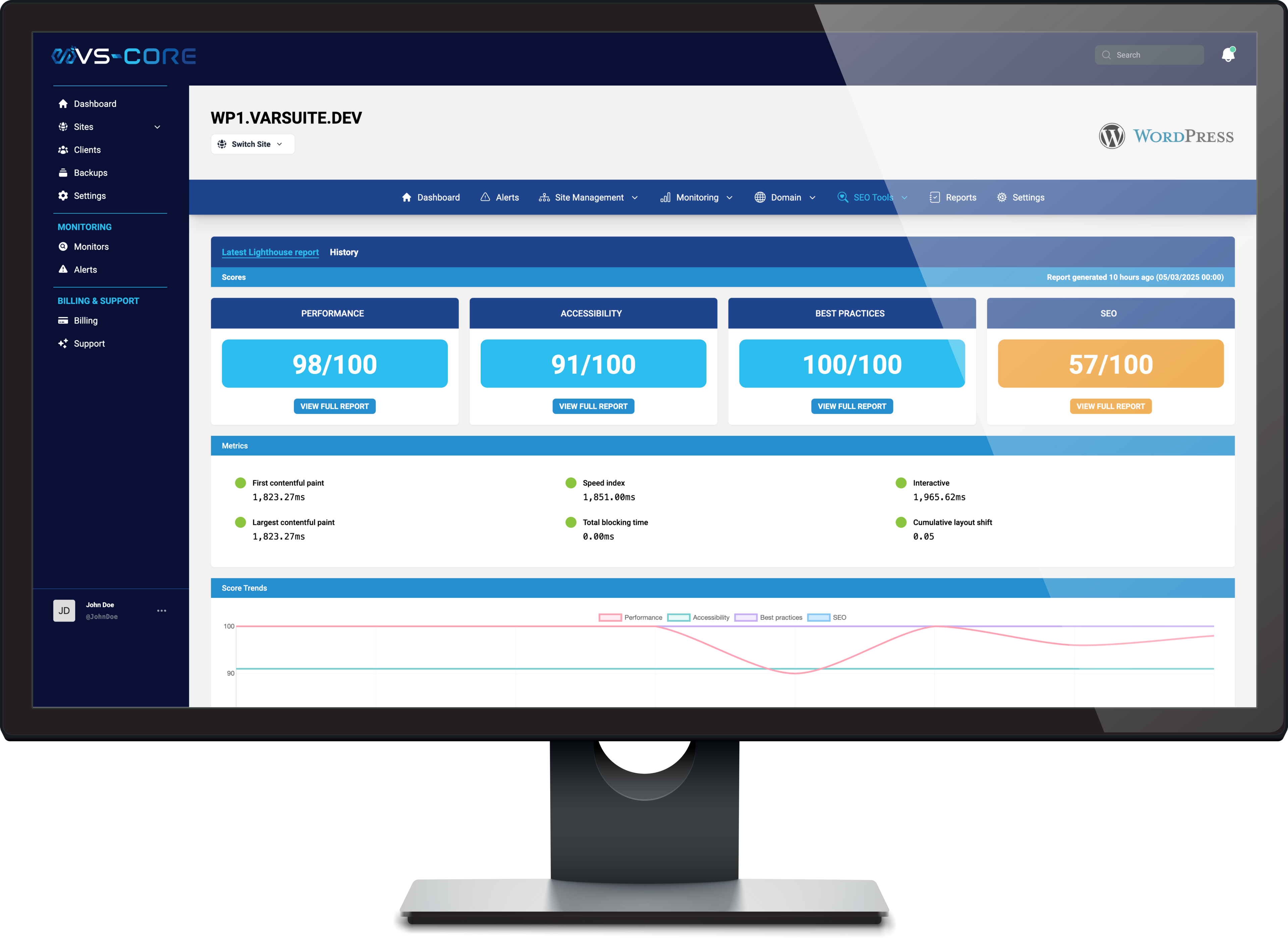Powerful Website Features in One Platform | Varsuite Core